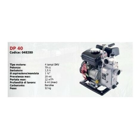 Motopompa DP 40 DUCAR