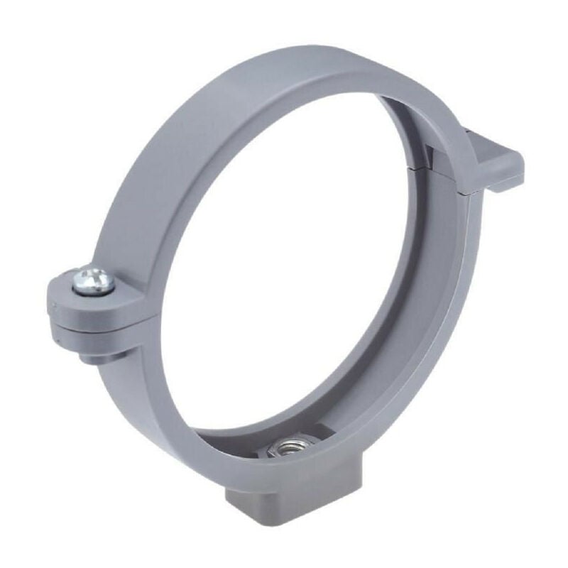 Girpi - Collier à charnières PVC gris Ø140mm - XCAB140