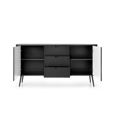 Buffet ROMA 168 cm Noir