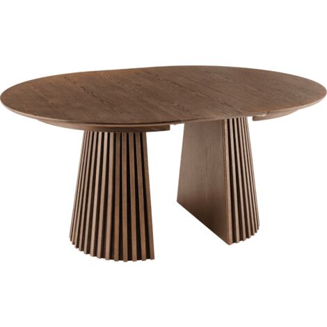 Table à manger VALHALLA WOOD ronde extensible