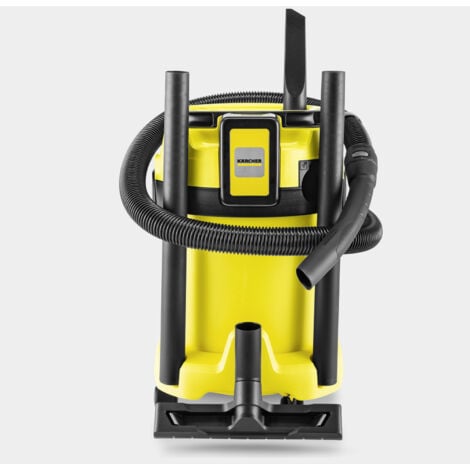 Aspirateur eau et poussières à batterie Karcher WD 3-18 machine seule