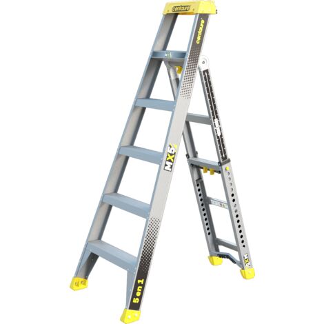 Escabeau multi-positions Centaure MX5 5 en 1 hauteur d'accès 3,13m ...