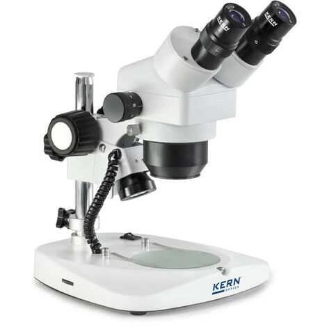 Kern - Microscope stéréo à zoom OZL-44, binoculaire WF 10x/Ø 20.0 mm ...