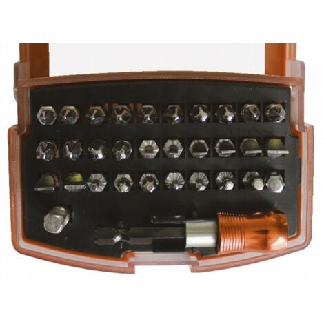 Leman - Coffret 32 pièces embouts de vissage à code couleur - 56932