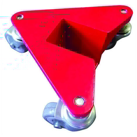 Jeu de 4 Coins roulants AR100B aluminium 400kg dimensions utiles ...