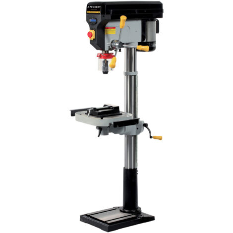 Perceuse à colonne Peugeot ENERGYDRILL 20FLB 750W 230V table 305x305mm ...