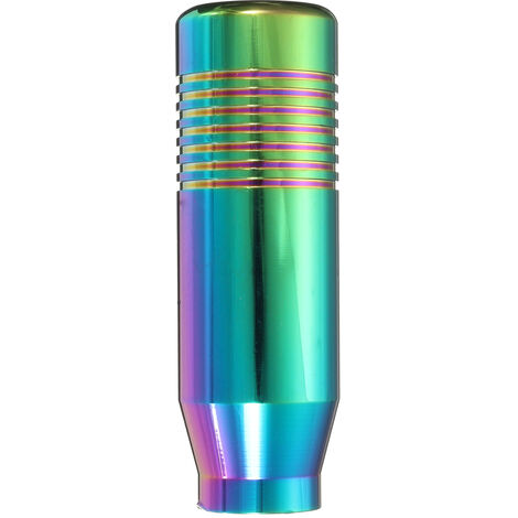 85mm Aluminum Car Manual Gear Stick Shift Shifter Lever Knob & Adapter ...