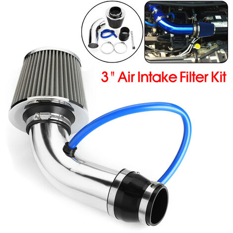 3'' Universal Car Cold Air Intake Induction Hose Pipe Kit System ...