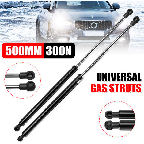 Pair 50cm 300N Universal Stainless Steel Car Boat Caravans Gas Struts ...