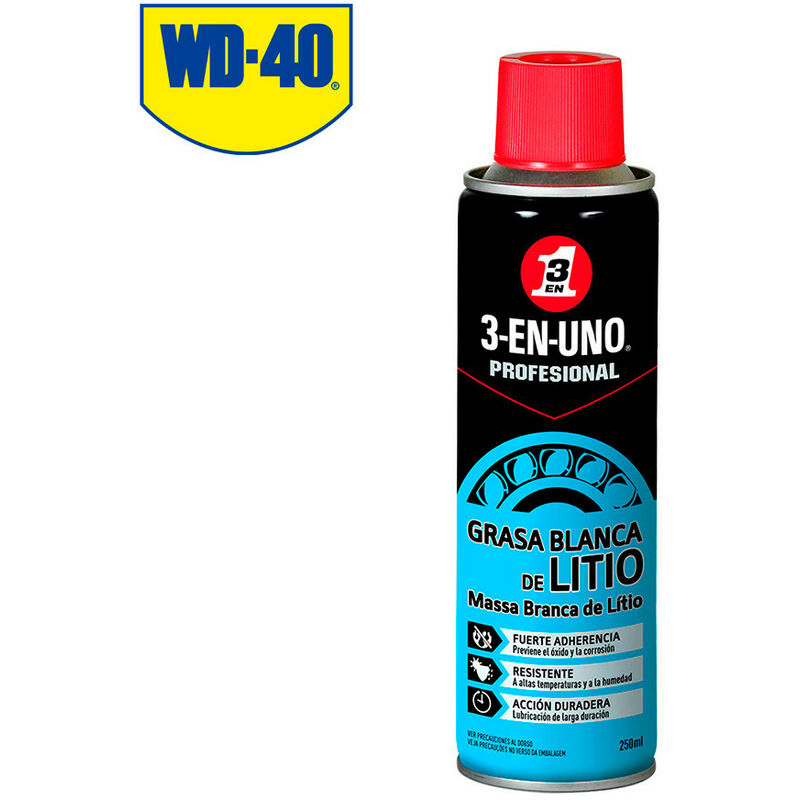Grasso al litio bianco 250 ml 34453 3 in 1