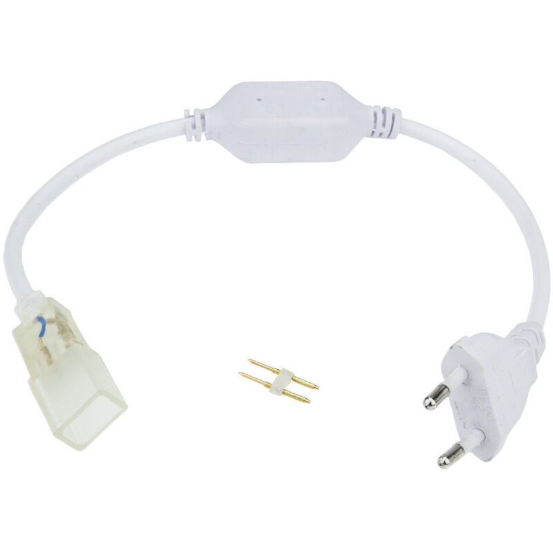 Cavo di Ingresso con Connettore per Strip LED Neon 230V