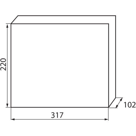 Tabella di distribuzione KDB – 12 moduli