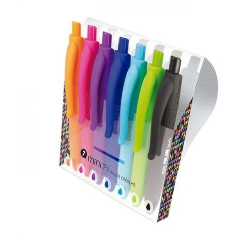 Confezione 7 mini penne color milano.