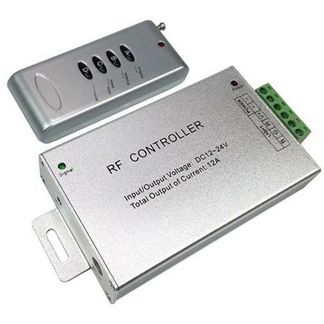 Kit completo di telecomando e controller LED RGB per radio