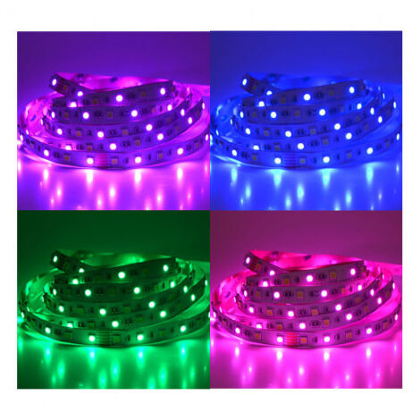 Fascia LED RGBW 5 m 60 LED/m 72W IP20 12V