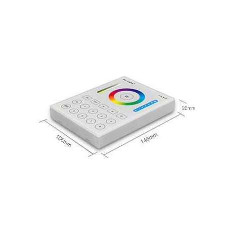 LED wireless Tactile parete telecomando 8 zone - RGB+CCT B8