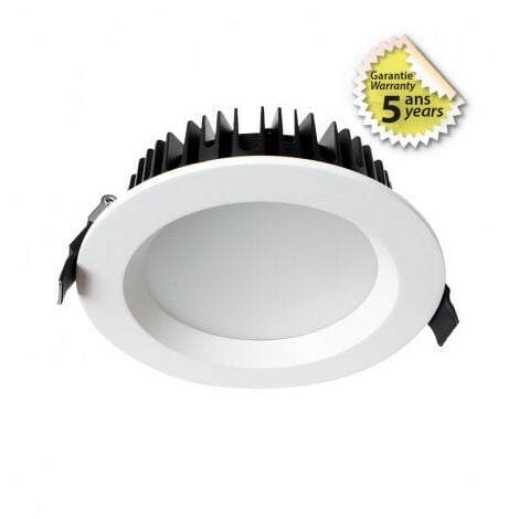 LED LED Spot Recessable White Round 28W 3360lm 160° Ø221mmx64mm ...