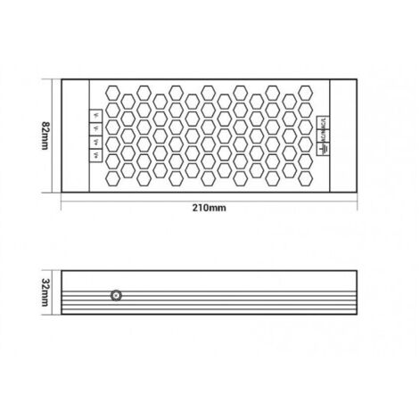 Alimentatore LED DC24V 200W 8,33A