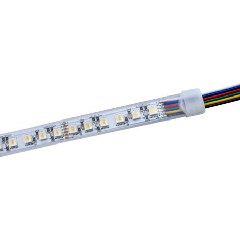 Nastro LED 96 LED/m 35W/m RGB+CCT 2400-6000K impermeabile IP67 5m