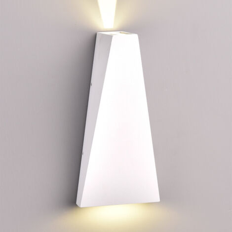 Applique LED 6W impermeabile IP54 Bianco - Bianco Caldo 3000K