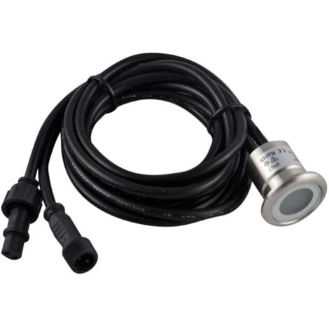 Micro LED Spot Recessable 0.8W 12lm 12V 90° IP67 - Giallo