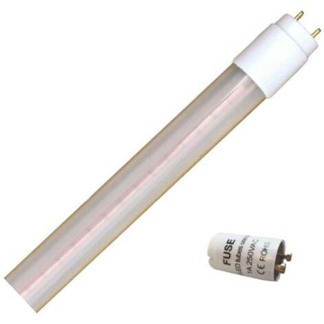 Tubo LED T8 10W con Starter UGR19 600mm - Bianco Giorno 6000K