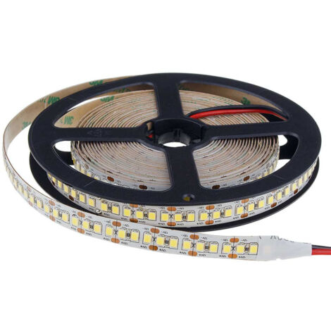 Striscia LED impermeabile IP65 20W/m DC12V Lunghezza 5m - Bianco luce ...