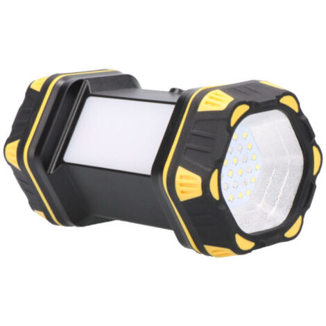 LED LED Torcia a mano 400lm 5W EDM - 10,5x18,3x10,3cm - Illuminazione ...