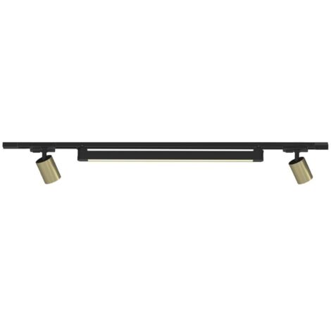 Top light track mono mixkit 100 n ou gu10 led intégrée 4000k plafonnier ...