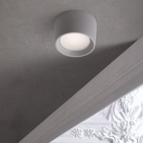 Plafoniera esterno resina top light pisa plg gr gu10 cct led ip55