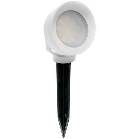 Spot led d'extérieur orientable en résine sur piquet roma pi15 bi ip66 gx53