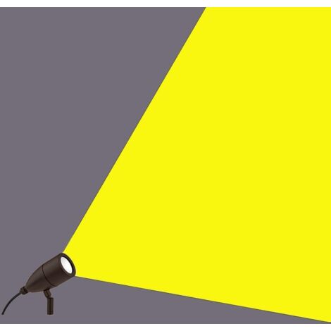 Lampe à piquet en aluminium réglable gea led ges2281 gu10 led ip65 h40