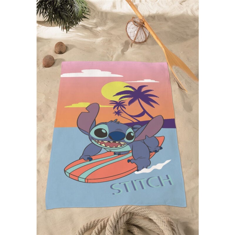 Serviette de plage 90x170 cm Stitch (Lilo & Stitch)