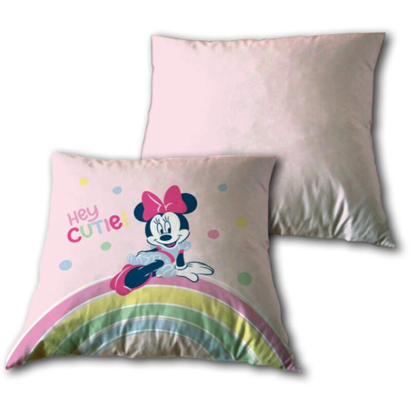 Coussin de Minnie Mouse hey cutie - 35 X 35 cm