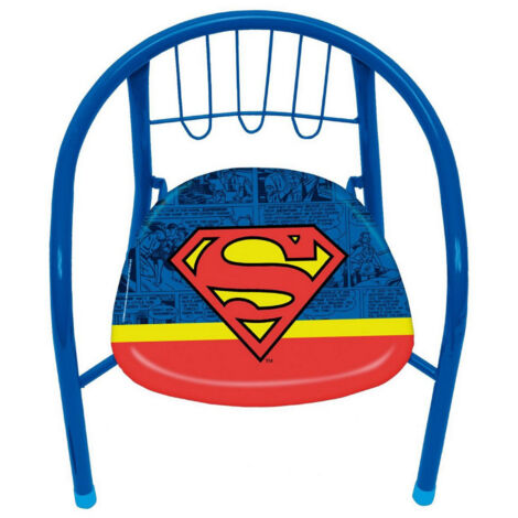 Chaise en métal Superman