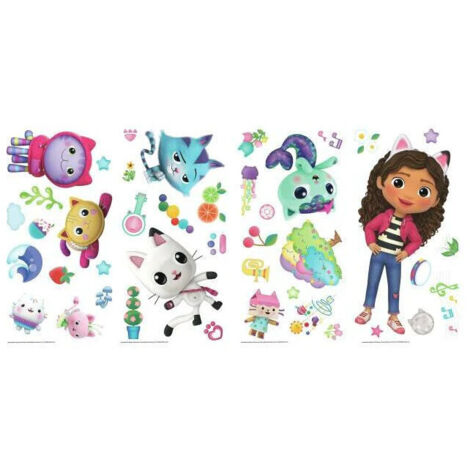 Stickers repositionnables Gabby et ses amis