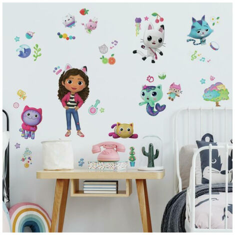Stickers repositionnables Gabby et ses amis