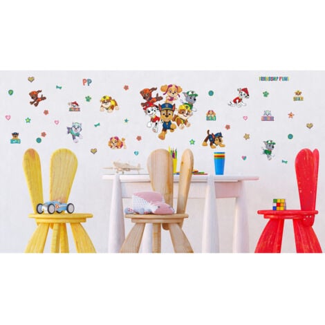 Stickers Pat'Patrouille - Tous les personnages - 42,5x65 cm