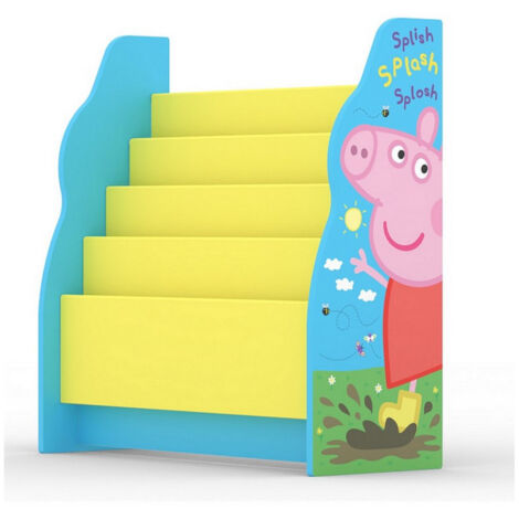 Bibliothèque Peppa Pig joue dans la boue - Haut 60 cm