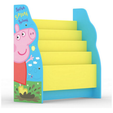Bibliothèque Peppa Pig joue dans la boue - Haut 60 cm