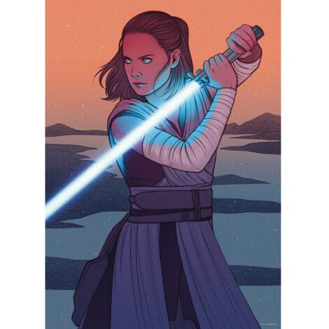 Poster d'Art - Star Wars - Rey Skywalker - 30 x 40 cm