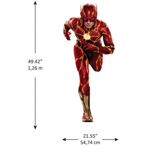 Stickers repositionnables - The Flash