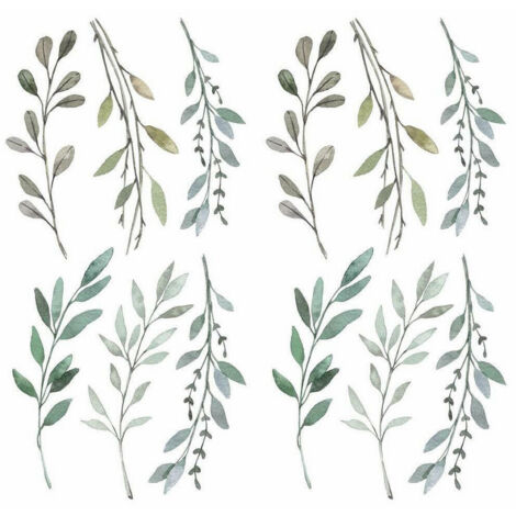 Stickers branches aquarelle