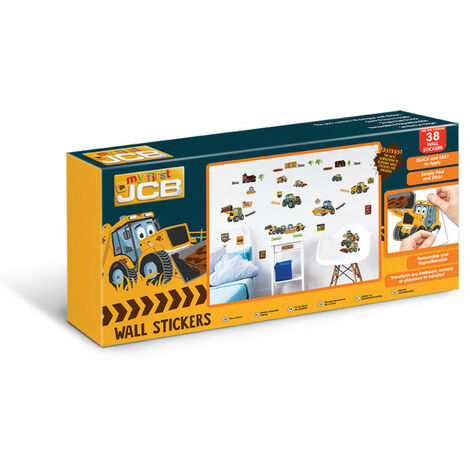 38 Stickers My first JCB