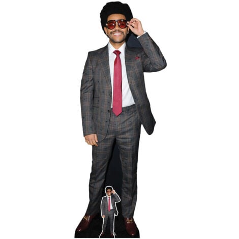 Figurine en carton The Weeknd - Chanteur Canadien - Haut 183 cm