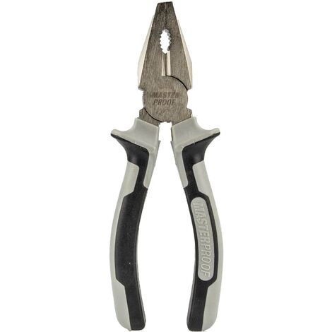 MASTERPROOF PROFESSIONAL Kombizange 160 mm, 2-K Griff für optimalen Halt