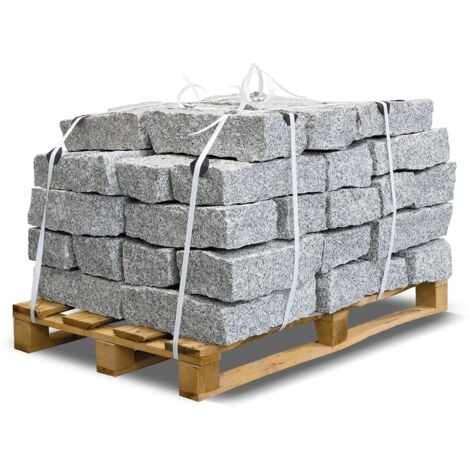 Galamio Granit Randsteine 40-20-10 gebrochen 1000kg