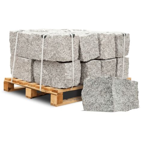 Galamio Granit Mauersteine 40-25-25 gebrochen 1000kg