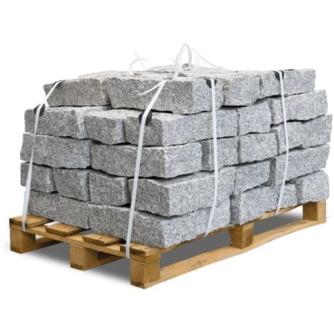 Galamio Granit Randsteine 40-20-15 gebrochen 1000kg