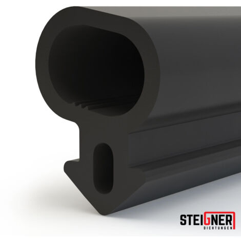 STEIGNER Fensterdichtung Gummidichtung Profildichtung aus TPE, 1m, SFD06
